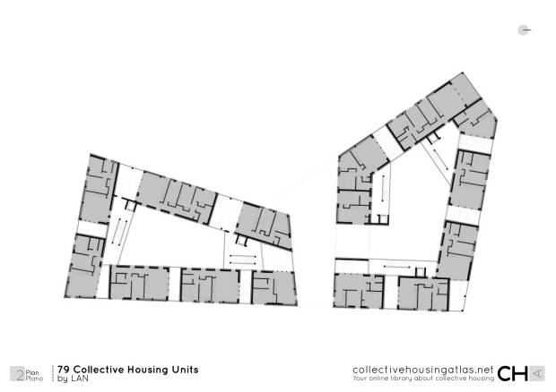 Dwelling corridor – Collective Housing Atlas